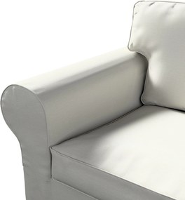 Potah na pohovku IKEA Ektorp 3-místná rozkládací, NOVÝ MODEL 2013 barva šedá látka lesklé, pletený vzor, sametová