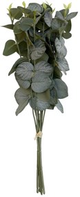 Chic Antique Dekorativní umělé květy Fleur Eucalyptus, zelená barva, plast