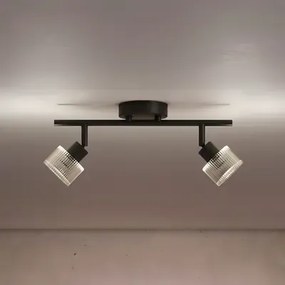 Philips Horen černá / LED bodové svítidlo / 2x5W / GU10 / IP20