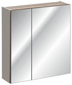 Koupelnová skříňka SANTA FEE ŠEDÁ  84-60 - závěsná zrcadlo 60