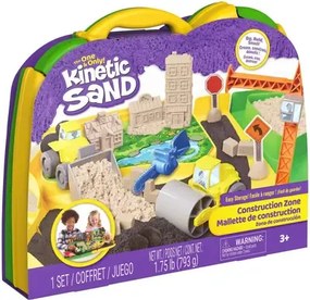 SPIN MASTER Kinetic Sand Construction Zone / Kreativní set v kufříku /