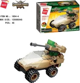 Qman Raider Aircraft 1804-4 Vůz Self-Propelled Artillery / Stavebnice