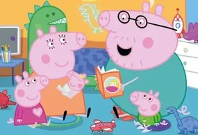 DINO Prasátko Peppa: Domov / 24+48 dílků / od 4 let