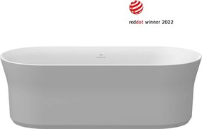 Ravak Ypsilon vana volně stojící 180 x 80 cm odtok bílá šedá XC00100078