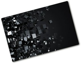 Wallmuralia Deska na krájení skleněná Abstrakce 3D 80x52 cm