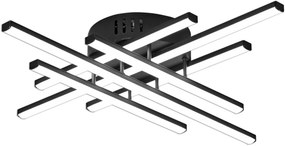 Brilagi led stropní svítidlo stripes led/42w/230v černé