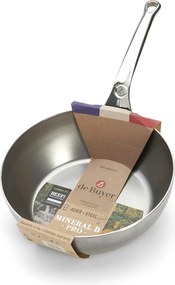 Ocelová hluboká pánev de Buyer MINERAL B PRO P.24cm 2,5l
