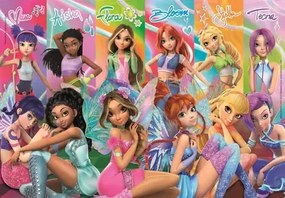 CLEMENTONI Puzzle Winx MAXI / 60 dílků / od 4 let