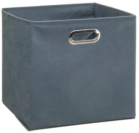 DekorStyle Úložný textilní box Polpe 31x31 cm modrý