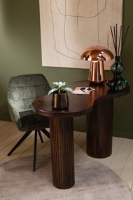 Zelená jídelní židle Louna - 56*58*85 cm