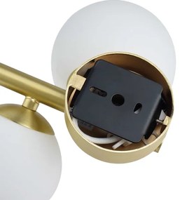 Ideal Lux - LED Nástěnné svítidlo PERLAGE 3xG9/3W/230V zlatá/bílá