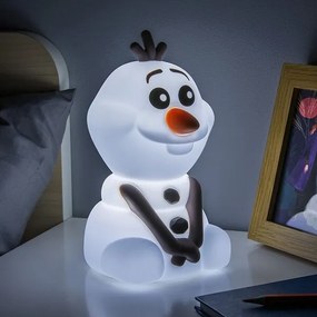 Frozen světlo SquishyGlo Olaf Bílá