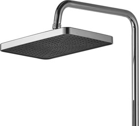 Rea Helix, nástěnný sprchový set s termostatickou baterií a bidetovou sprškou, chromová, REA-P6620