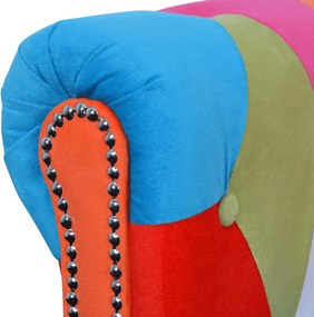 Chesterfield pohovka 2místná textil 243180