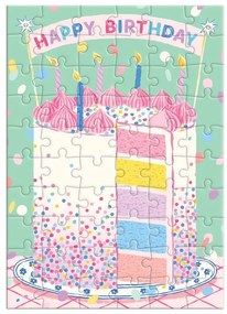 Galison Puzzle Přáníčko k narozeninám 60 dílků