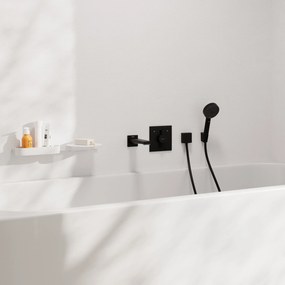 Hansgrohe Tecturis E, vanový výtok, černá matná, HAN-73410670