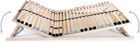 Lamelové rošty do postele 2 ks 28 lamel 7 zón 80 x 200 cm 3051422