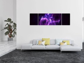 Abstraktní obraz bublin (170x50 cm)