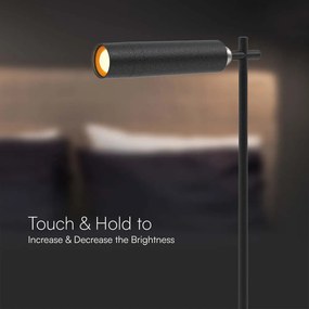 LED Solution Černá LED stolní nabíjecí magnetická lampa 3v1 3W 23042