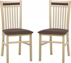 Casarredo - Komfort nábytek Dřevěná jídelní židle VOLANO 131 dub sonoma, (2ks)