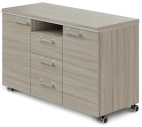 Mobilní kontejner Top Office 120 x 50,4 cm Barva: Dub Charleston