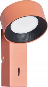 Oranžová nástěnná lampa s Led vypínačem 1,8W Otal WL-47390-1-OR Italux