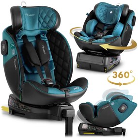 Dětská autosedačka Nukido Prestige Line černá-modrá 0-36 kg ISOFIX