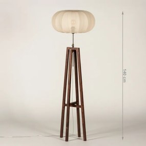 Stojací designová lampa Paola Yapan and Dark Brown