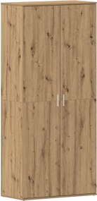Skříň na obuv 80 x 39 x 178 cm Kompozitní dřevo Artisanový dub 3333874
