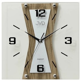 JVD Dřevěné nástěnné hodiny JVD NS17010/78