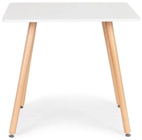 modernHOME Moderní dřevěný kuchyňský stůl 80x80 cm KJSDT-01