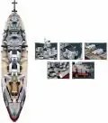 Sluban ModelBricks M38-B1102 Bitevní loď Bismarck 2v1 / LEGO - kompati