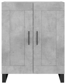 Skříň highboard betonově šedá 69,5x34x180 cm kompozitní dřevo,  3195815