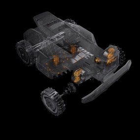 SEGWAY Navimow Robotická sekačka X420E AWD 2000 m2