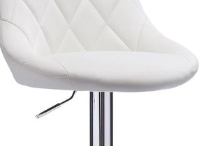 Barová židle 2x  Hawaj CL-3235 bílá