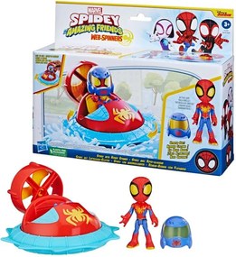 Figurka spider-man spidey and his amazing friends tématické vozidlo spidey