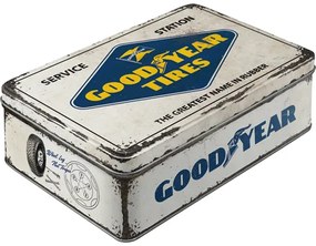 Postershop Plechová dóza plochá - Good Year Tires 2,5l