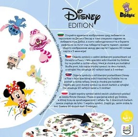 Asmodee Dobble Disney / Délka hry: 15 minut / Počet hráčů: 2-8 / od 6