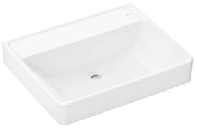 Hansgrohe Xanuia Q - Umyvadlo 60x48 cm, bez přepadu, bez otvoru pro baterii, bílá 60242450