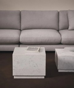 Mramorový odkládací stolek 40x40 cm Sorein – Kave Home