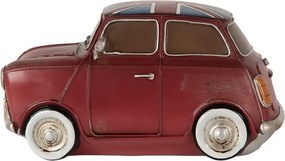 Dětská stolní LED lampička červené auto Fiat - 23*14*12 cm