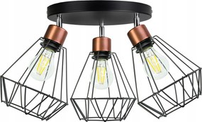 Lampa stropní svítidlo Stropní Lustr loft Brylant Drát