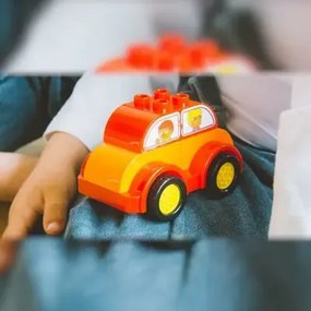 L-W Toys Junior kostky Auta / LEGO- kompatibilní / 62 dílků
