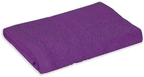 Aaryans froté ručník , 50x100 cm, fialový