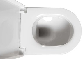 Aqualine MODIS závěsná WC mísa, 36x52cm, bílá MD001