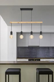 Závěsný lustr Izzy pro žárovku 4x E27  - Candellux