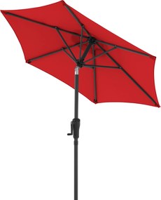 Doppler LIFE zahradní slunečník 180 cm červená