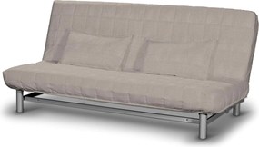 Potah na pohovku IKEA Beddinge krátký barva béžová látka pletený vzor