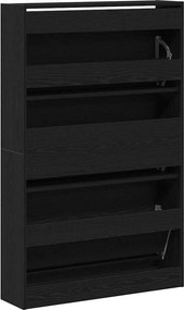 vidaXL Botník 80 x 21 x 125,5 cm kompozitní dřevo [869104] Barva: dub sonoma