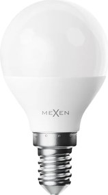 Mexen Nova, LED žárovka E14, G45, 6W, studená - 6500K, 630 lm - L101-E14-0665-01